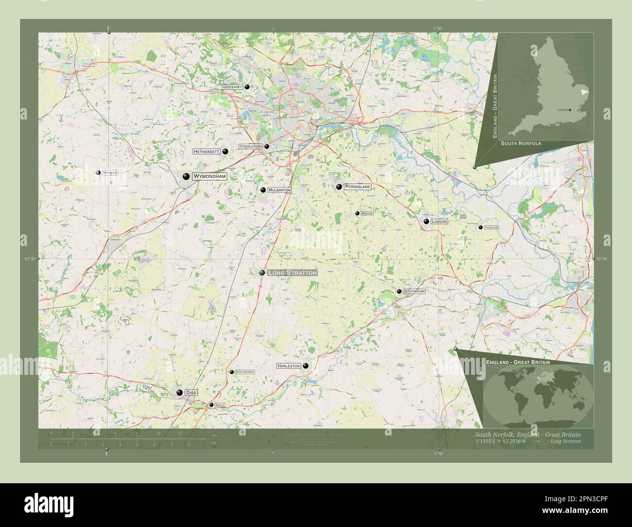 South Norfolk, non metropolitan district of England - Great Britain ...