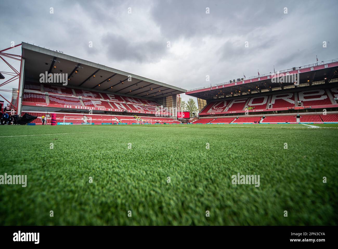A general view of The City Ground before the Premier League match ...