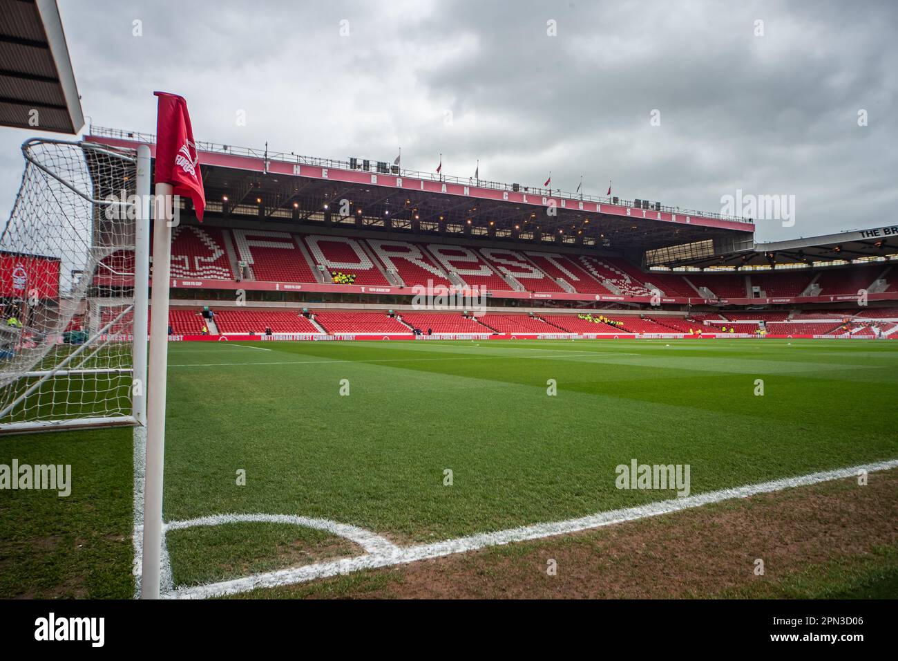 A general view of The City Ground before the Premier League match ...