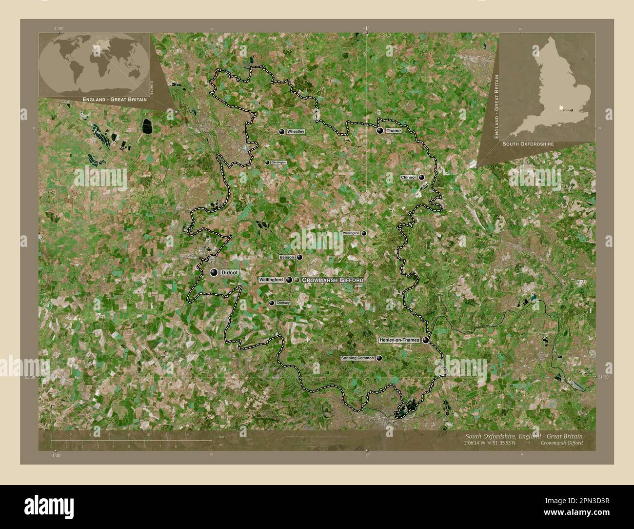 Didcot map hi-res stock photography and images - Alamy