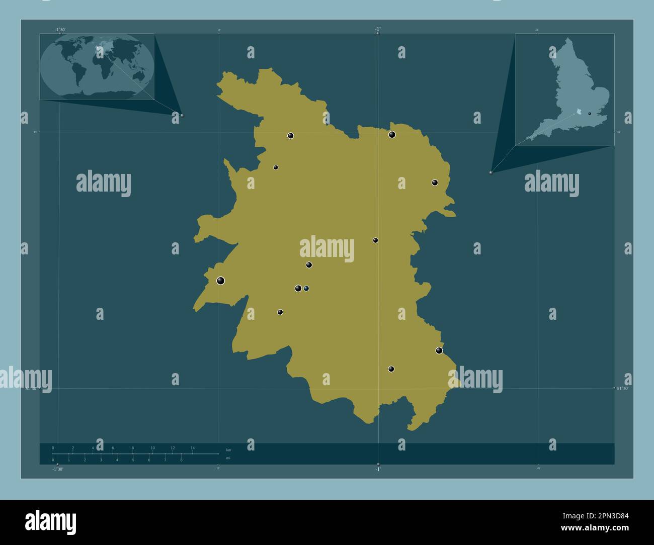 Thame oxfordshire map hi-res stock photography and images - Alamy