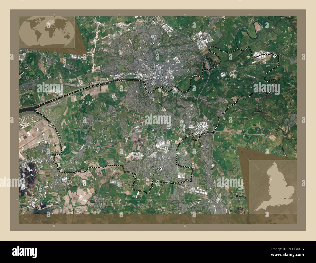 Map of leyland hi-res stock photography and images - Alamy