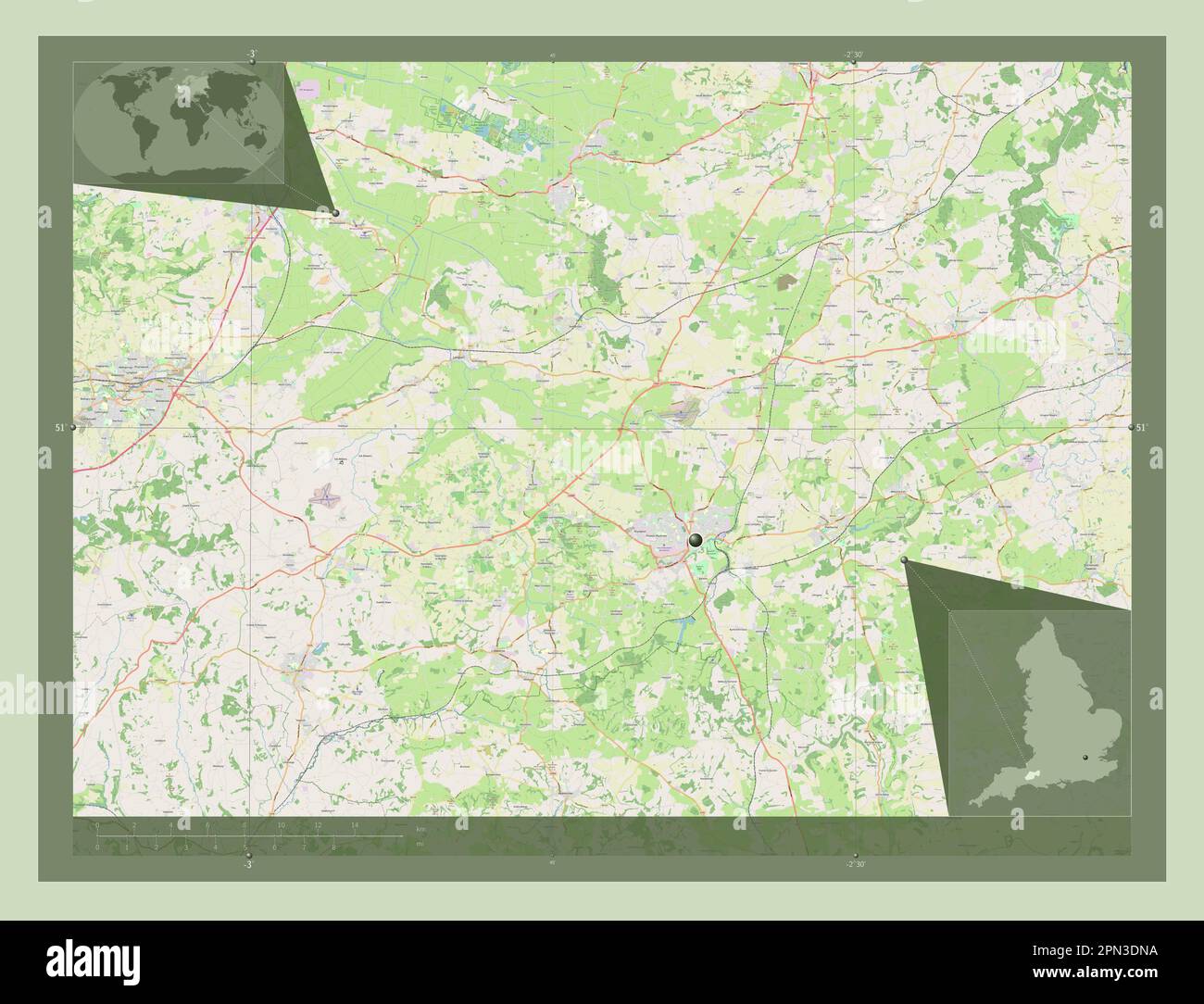 South Somerset, non metropolitan district of England - Great Britain ...