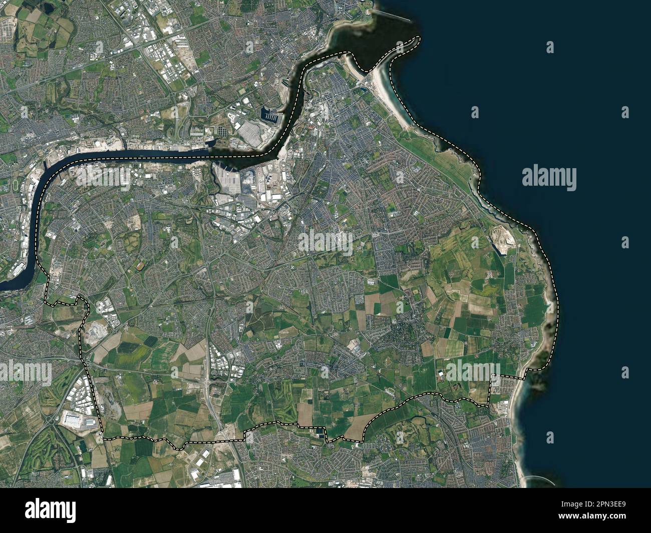 South Tyneside, county of England - Great Britain. High resolution ...