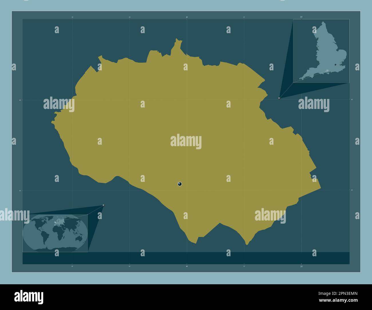 Southampton, unitary authority of England - Great Britain. Solid color ...