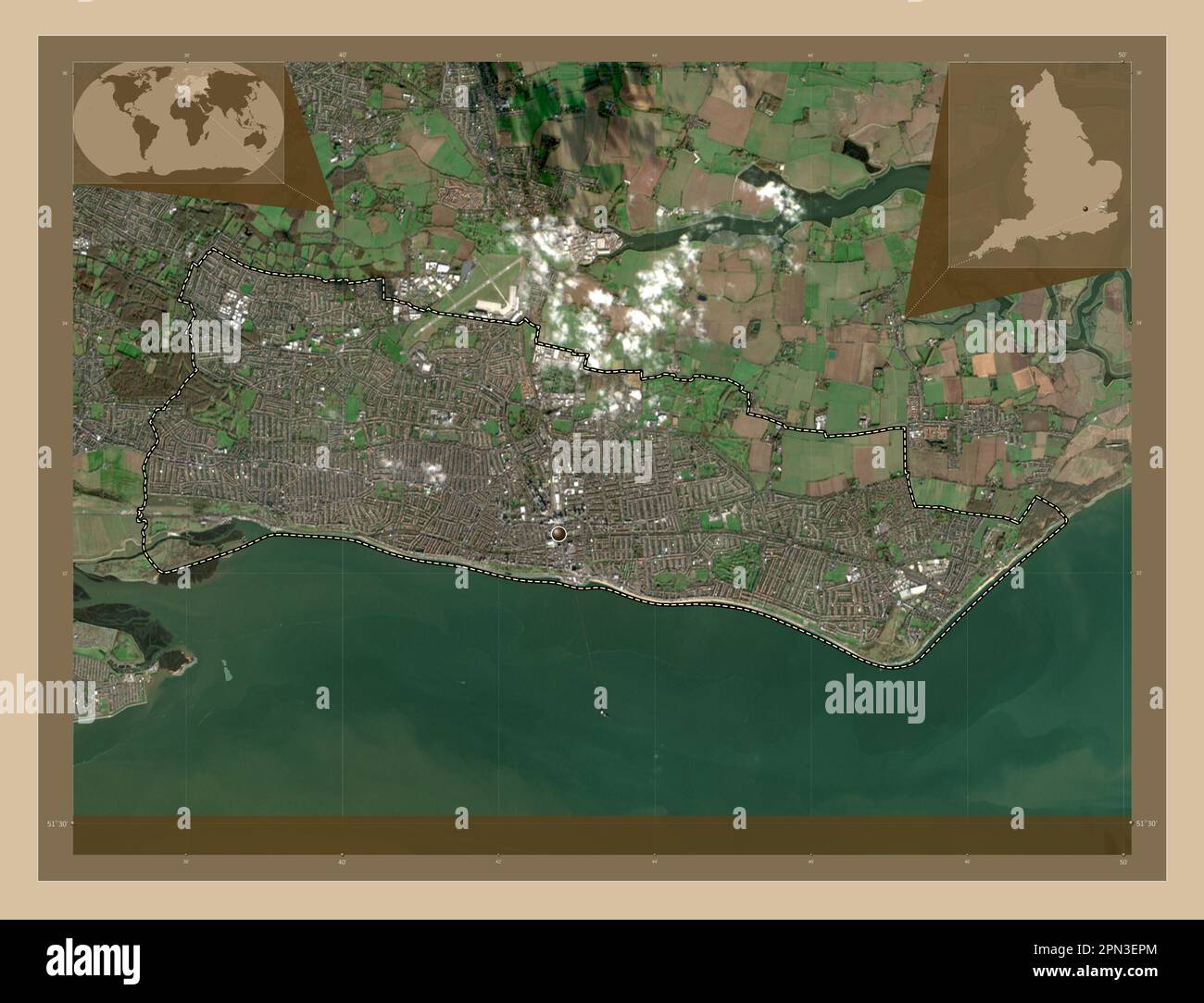 Southend-on-Sea, unitary authority of England - Great Britain. Low ...