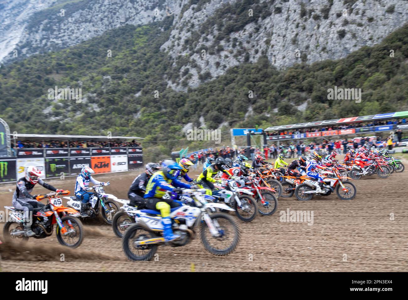 MXGP Race1 Starting Stock Photo - Alamy