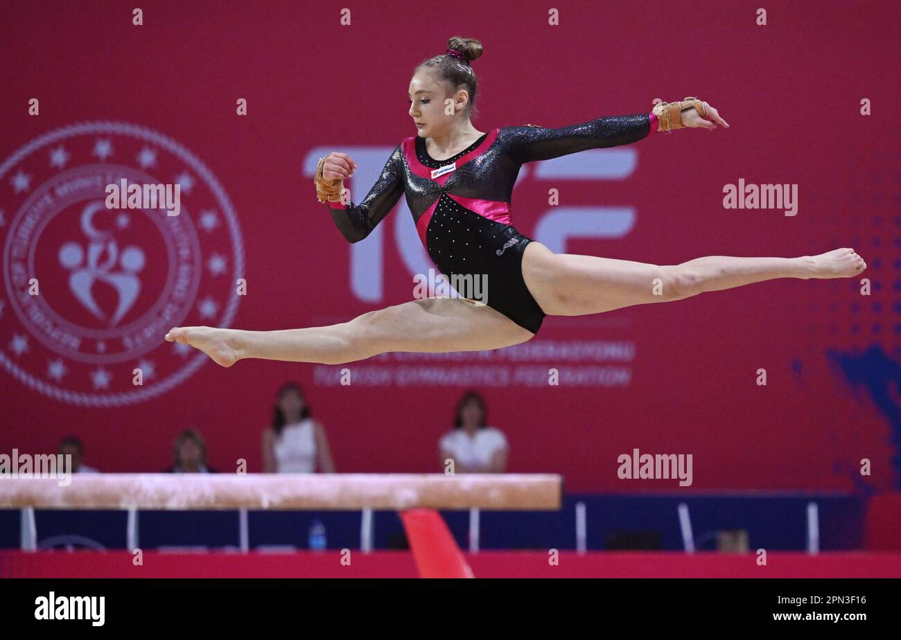 Antalya Turkey 16th Apr 2023 Gymnastics European Championship
