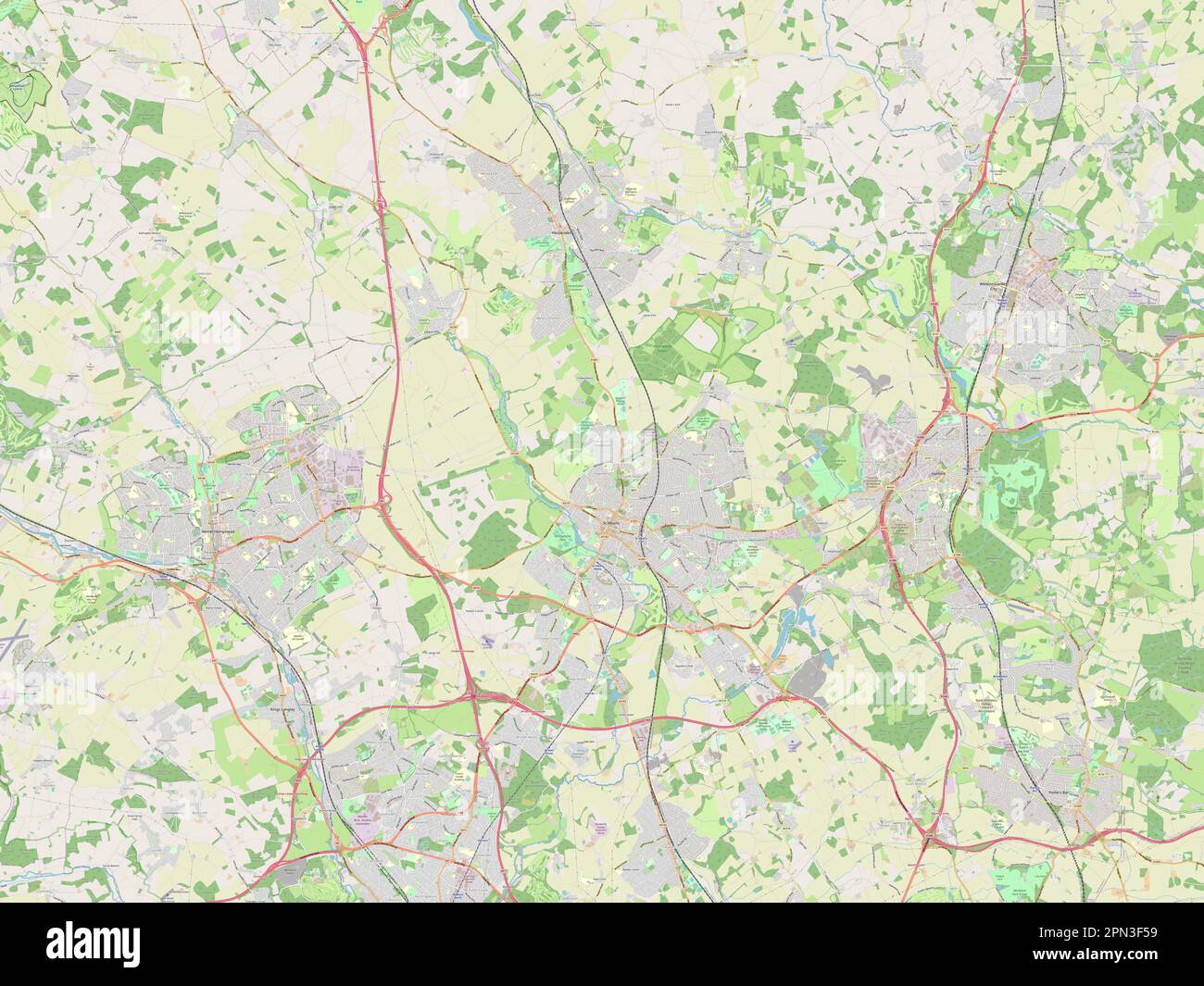 St albans bricket wood hi-res stock photography and images - Alamy