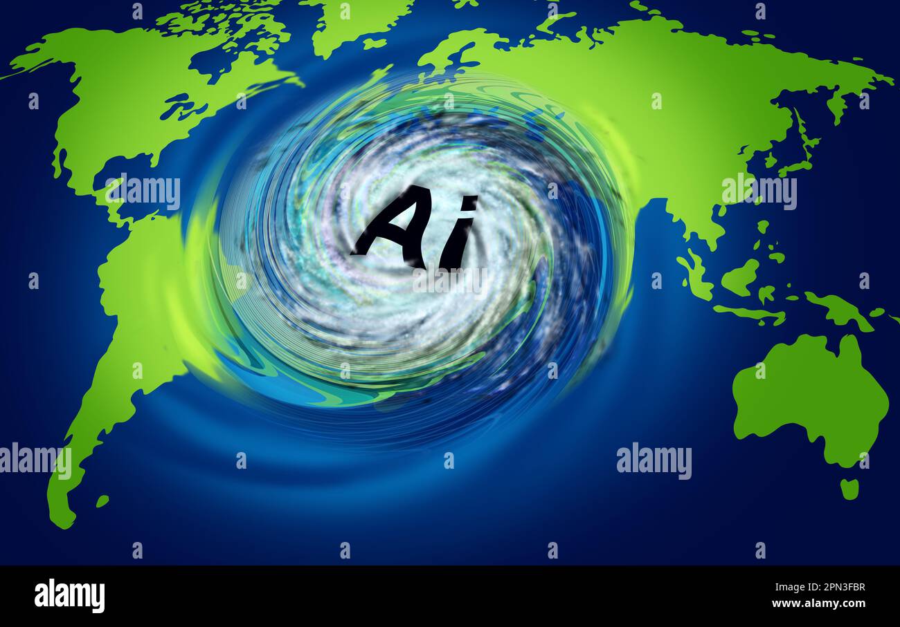 Economic impact ai technology hi-res stock photography and images - Alamy