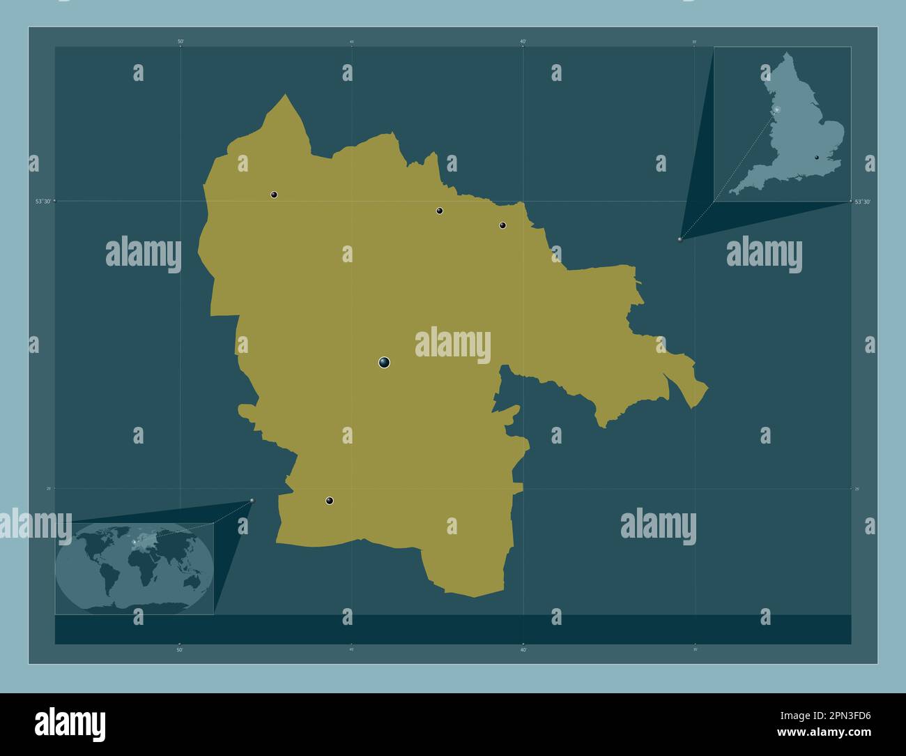 Map of billinge hi-res stock photography and images - Alamy