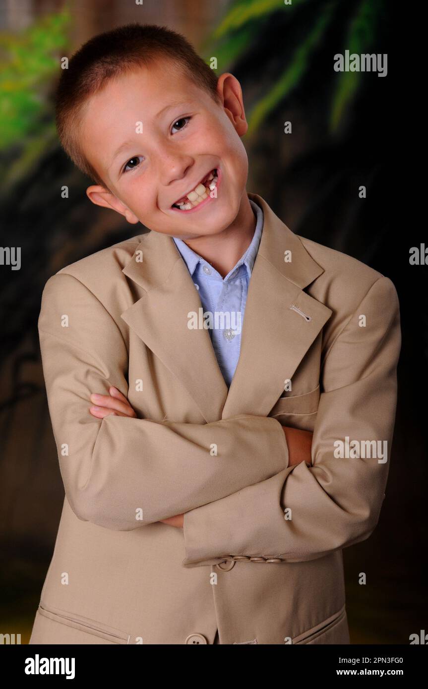 Portrait of a young boy Stock Photo - Alamy