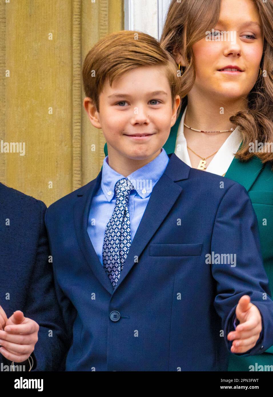 Copenhagen, Denmark. 16th Apr, 2023. Prince Vincent of Denmark during ...