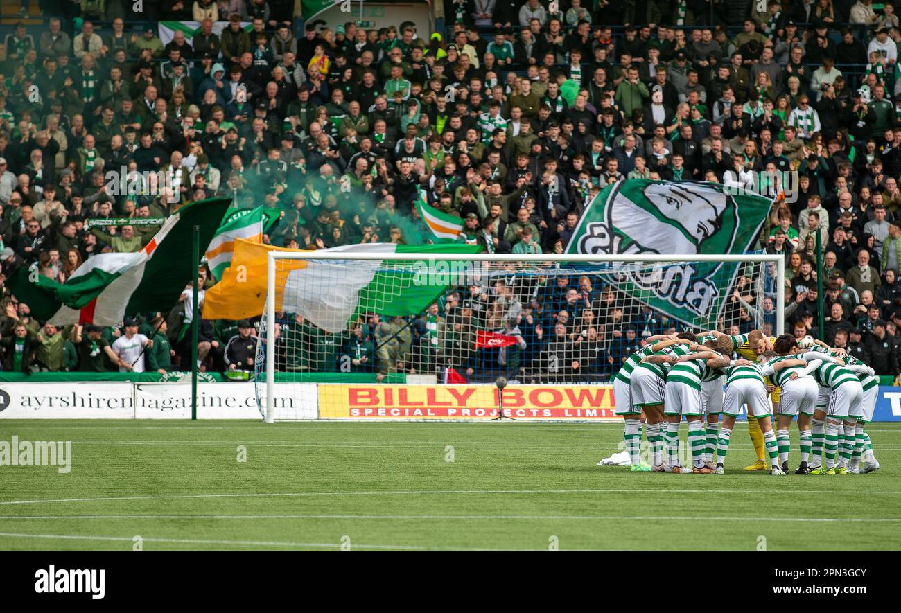 Kilmarnock, Scotland, UK. 16th April 2023; Rugby Park, Kilmarnock ...