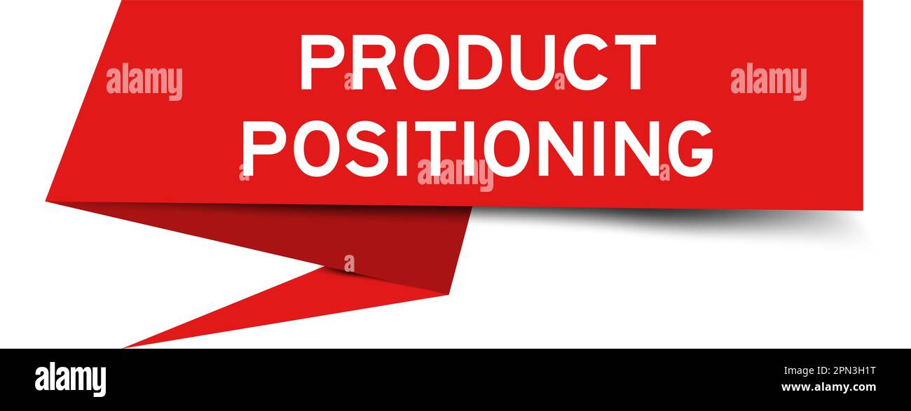 Product positioning Stock Vector Images - Alamy