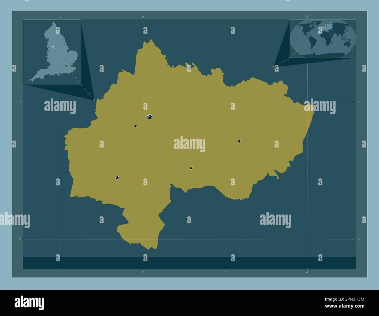 Map of edgeley hi-res stock photography and images - Alamy