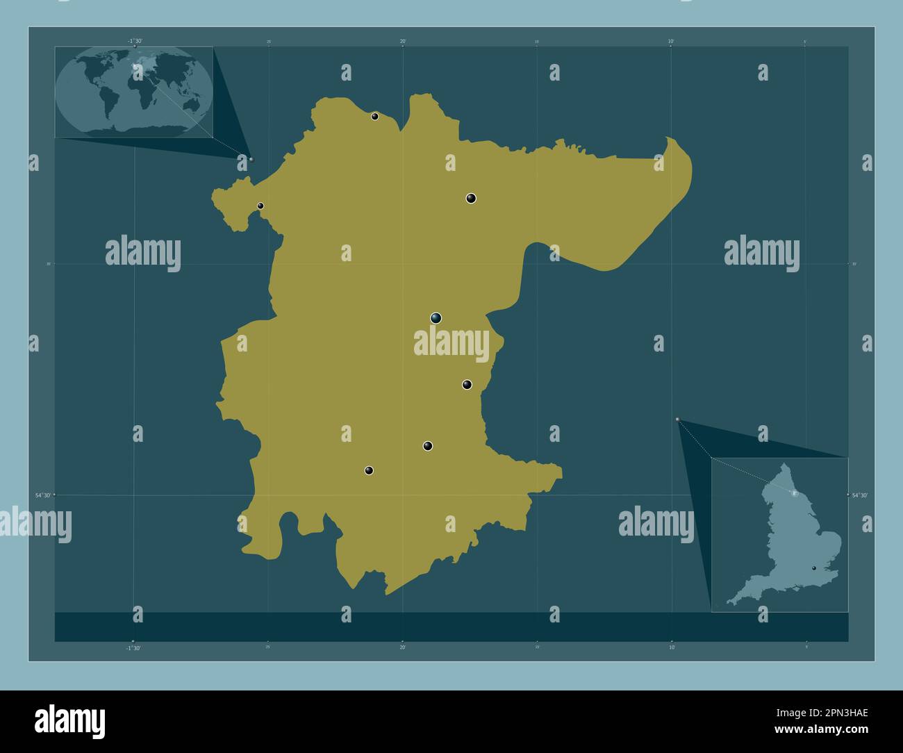 Map of stockton on tees hi-res stock photography and images - Alamy