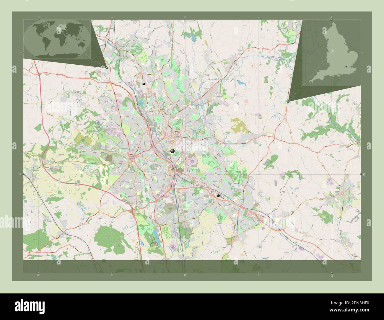 Stoke-on-Trent, unitary authority of England - Great Britain. Open ...
