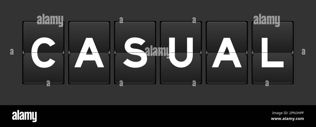 Casual dress code work Stock Vector Images - Alamy