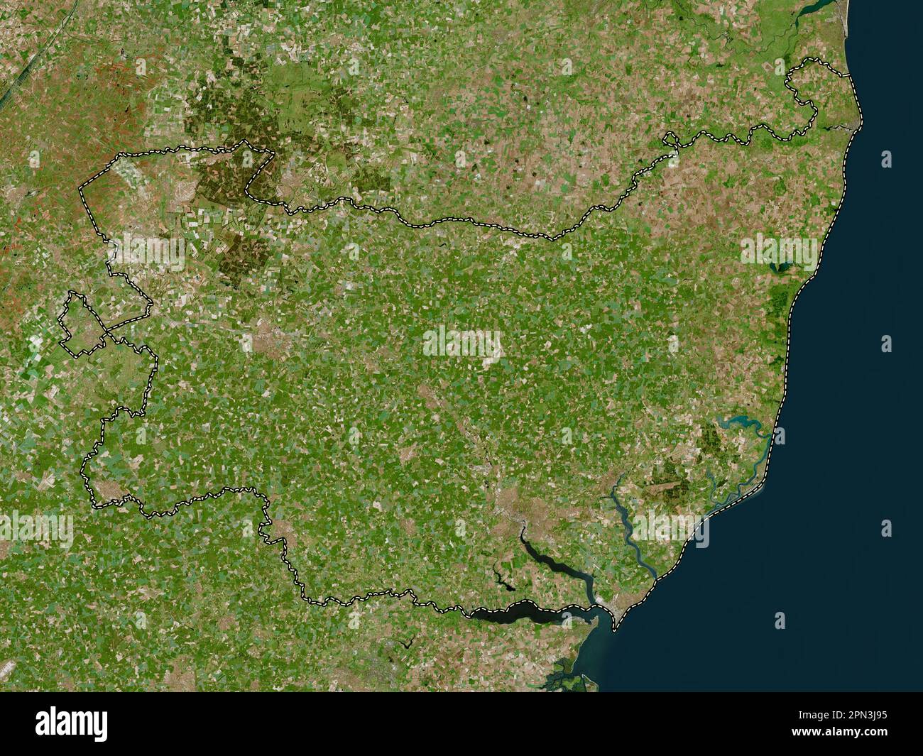 Suffolk, administrative county of England - Great Britain. High ...