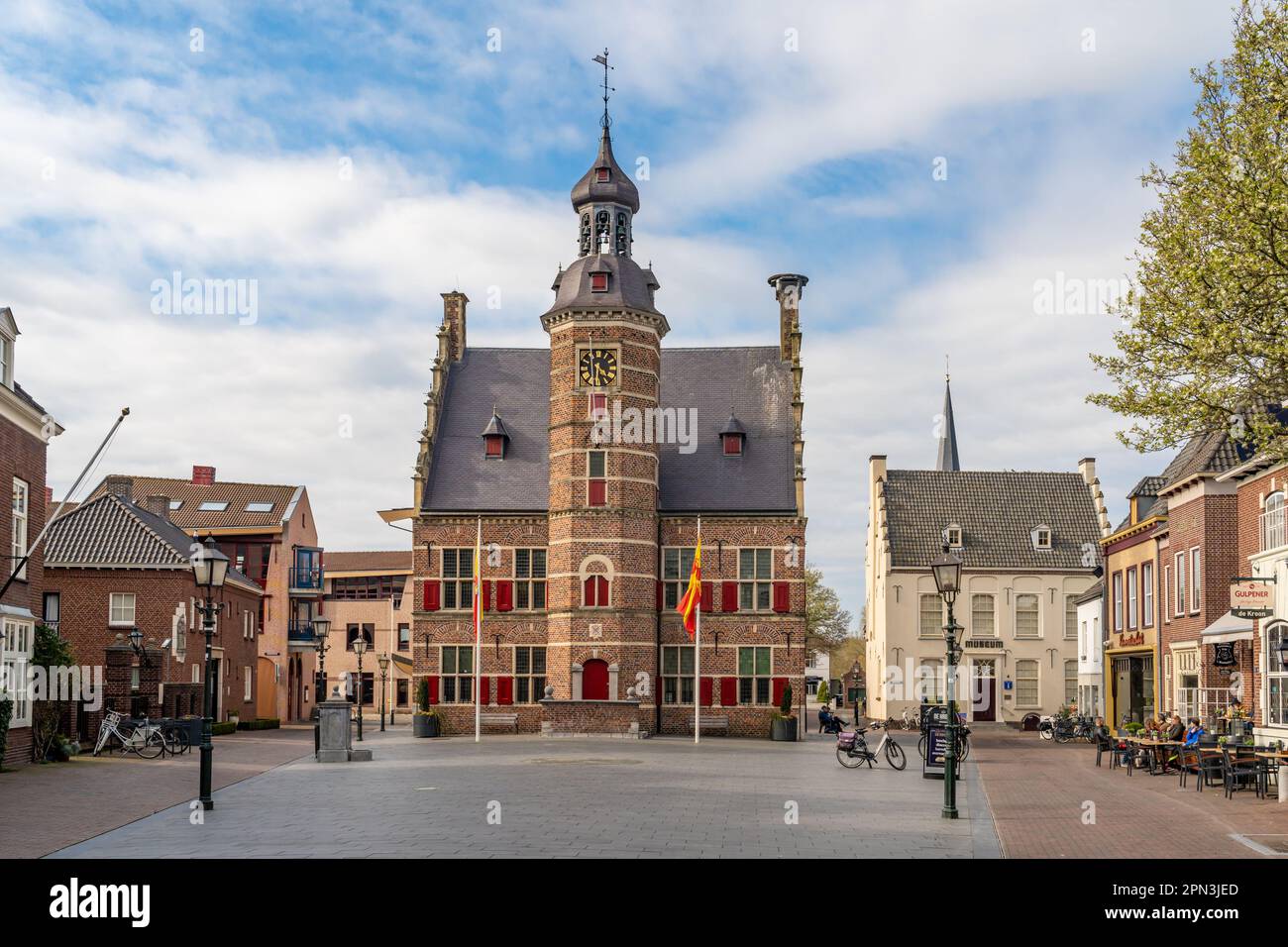 Gennep, Province Limburg, The Netherlands, 08.04.2023, Historical city ...