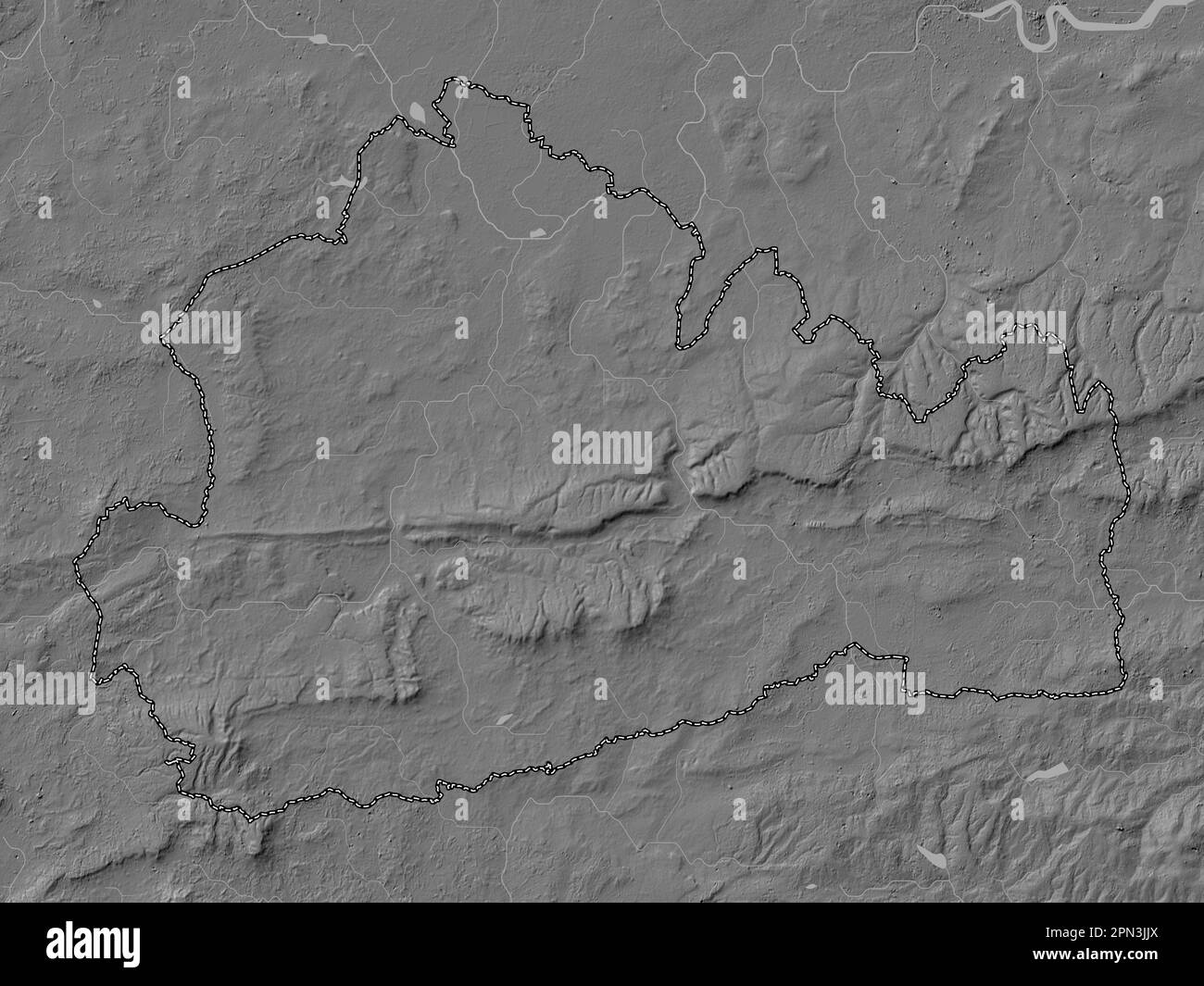 Surrey, administrative county of England - Great Britain. Bilevel ...