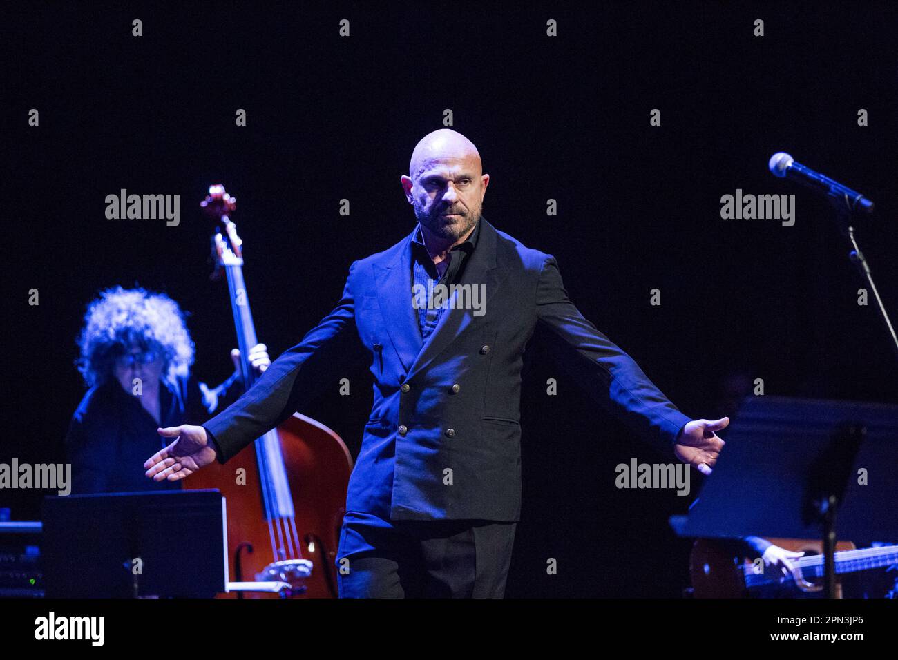 April 15, 2023, Rome, Italy: Rome, Italy, Auditorium Parco della Musica ...