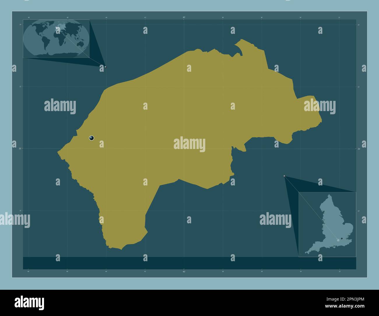 Surrey heath map hi-res stock photography and images - Alamy