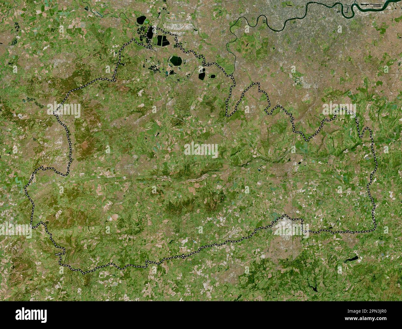 Surrey, administrative county of England - Great Britain. High ...