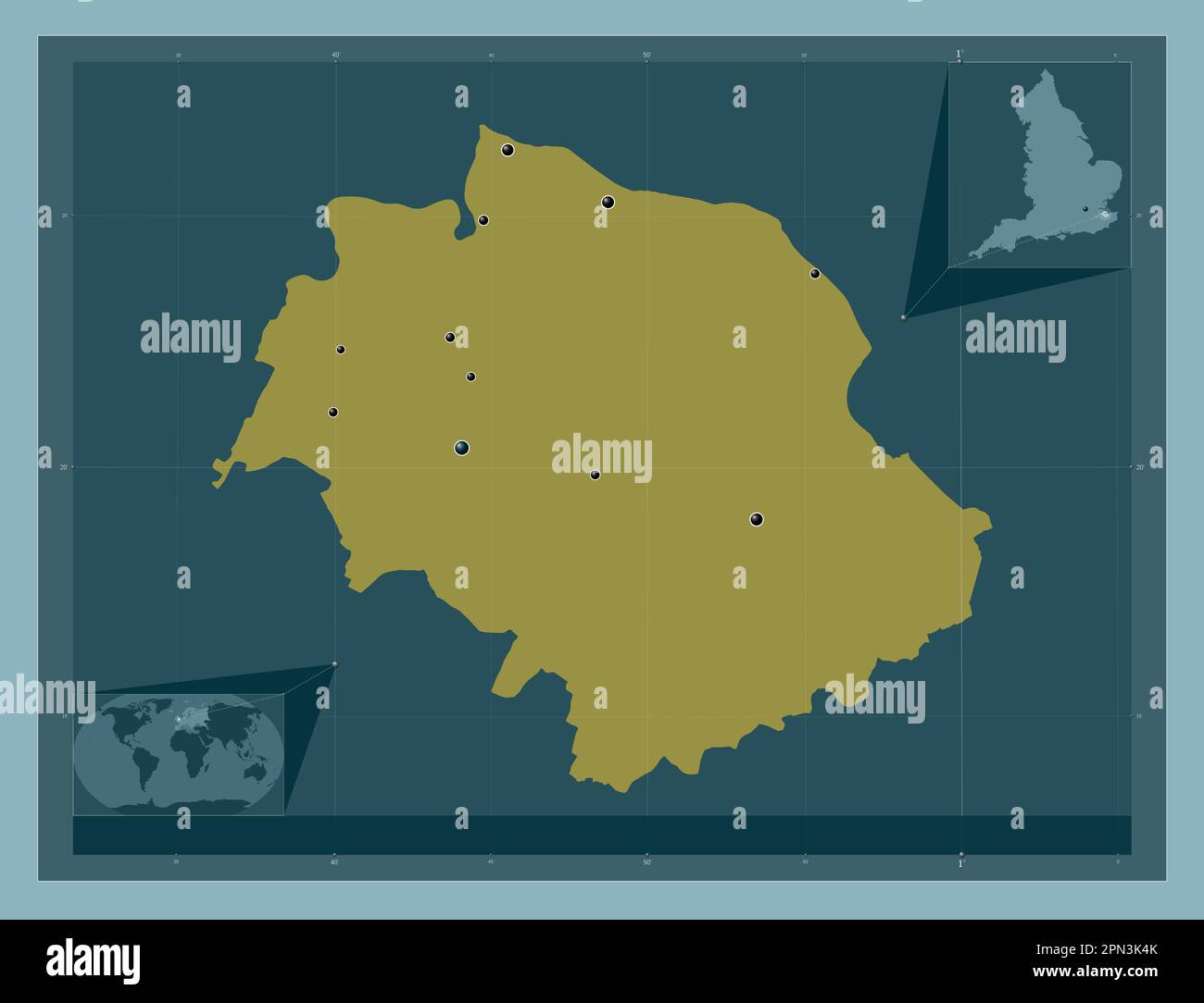Swale, non metropolitan district of England - Great Britain. Solid ...
