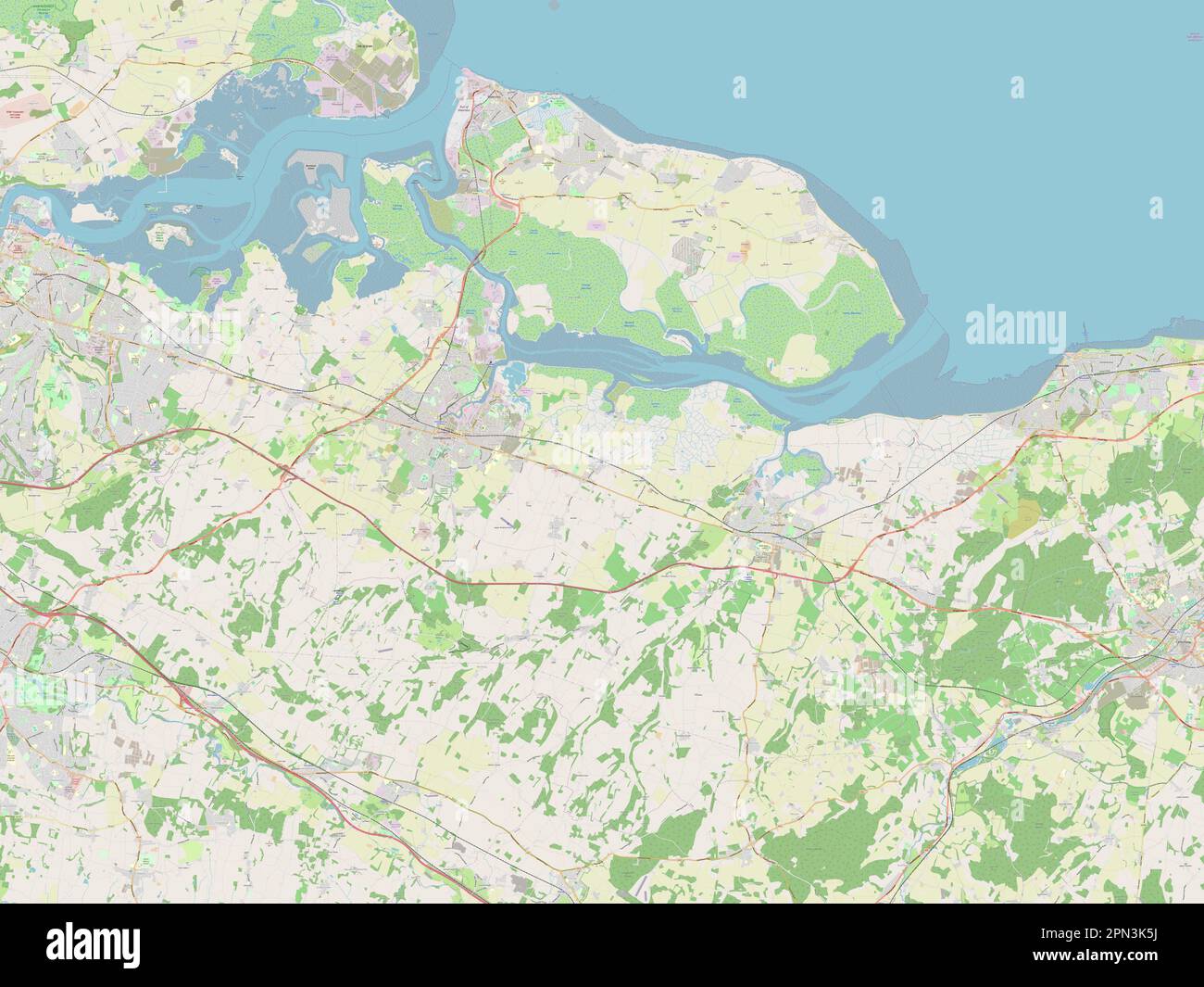 Sheerness map hi-res stock photography and images - Alamy