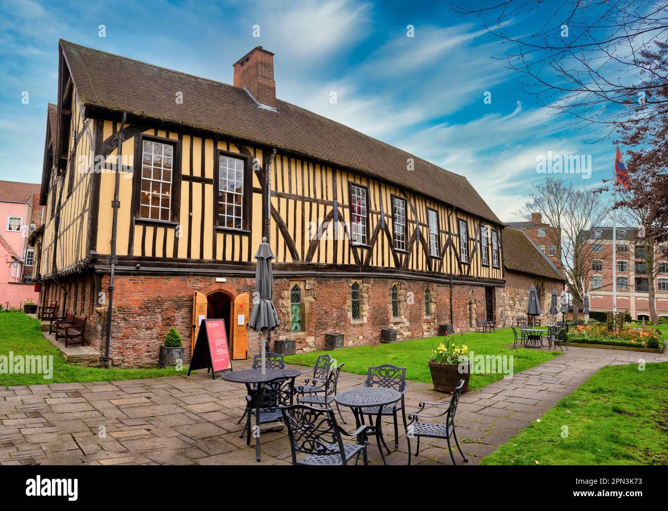 This is 600 year old timber framed York City merchants adventurers ...