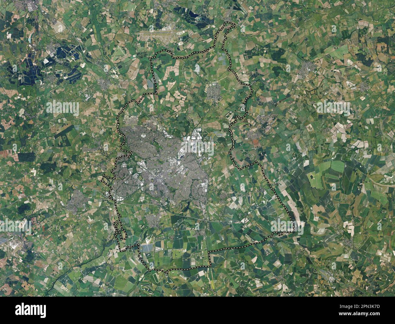 Swindon, unitary authority of England - Great Britain. High resolution ...