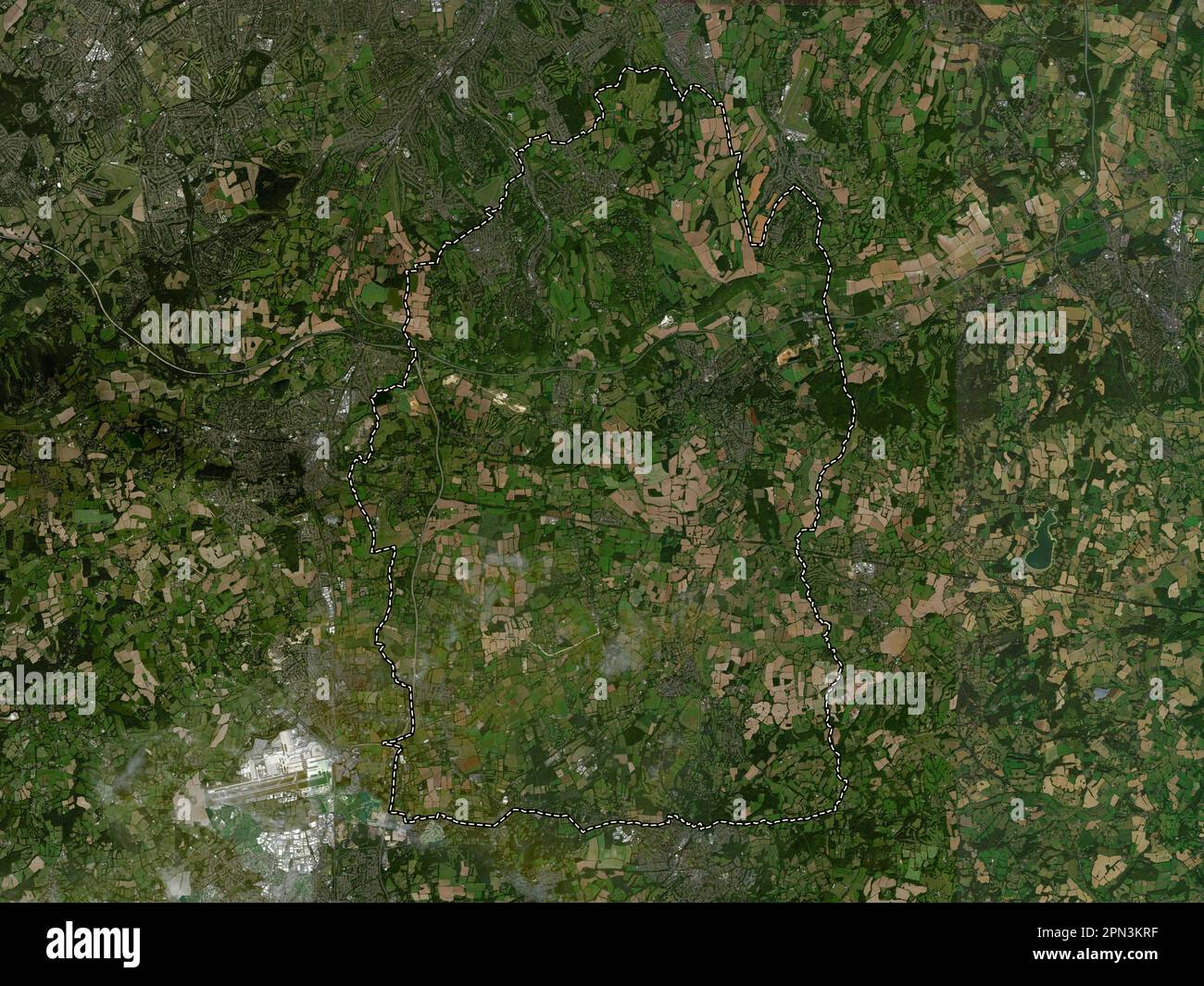 Tandridge, non metropolitan district of England - Great Britain. High ...
