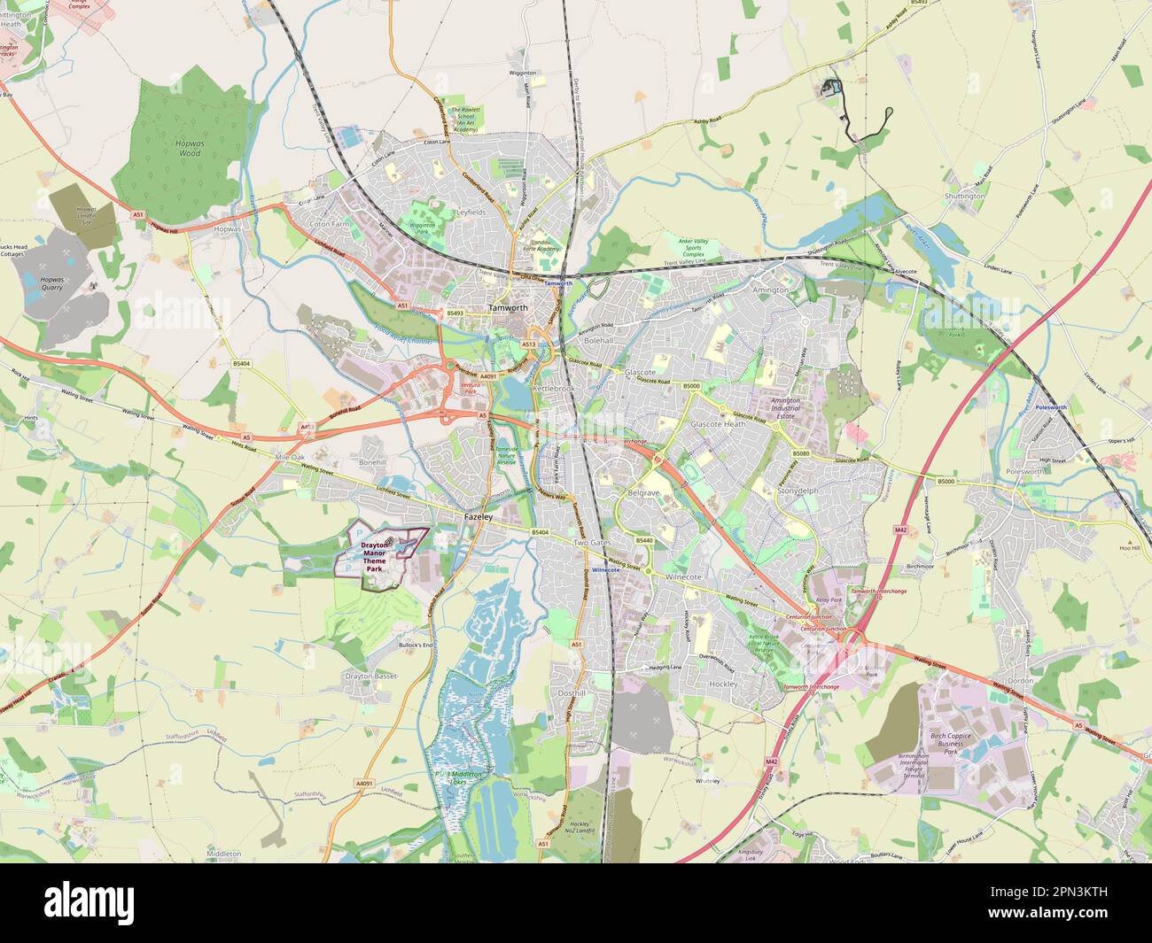 Metropolitan open land map hi-res stock photography and images - Alamy