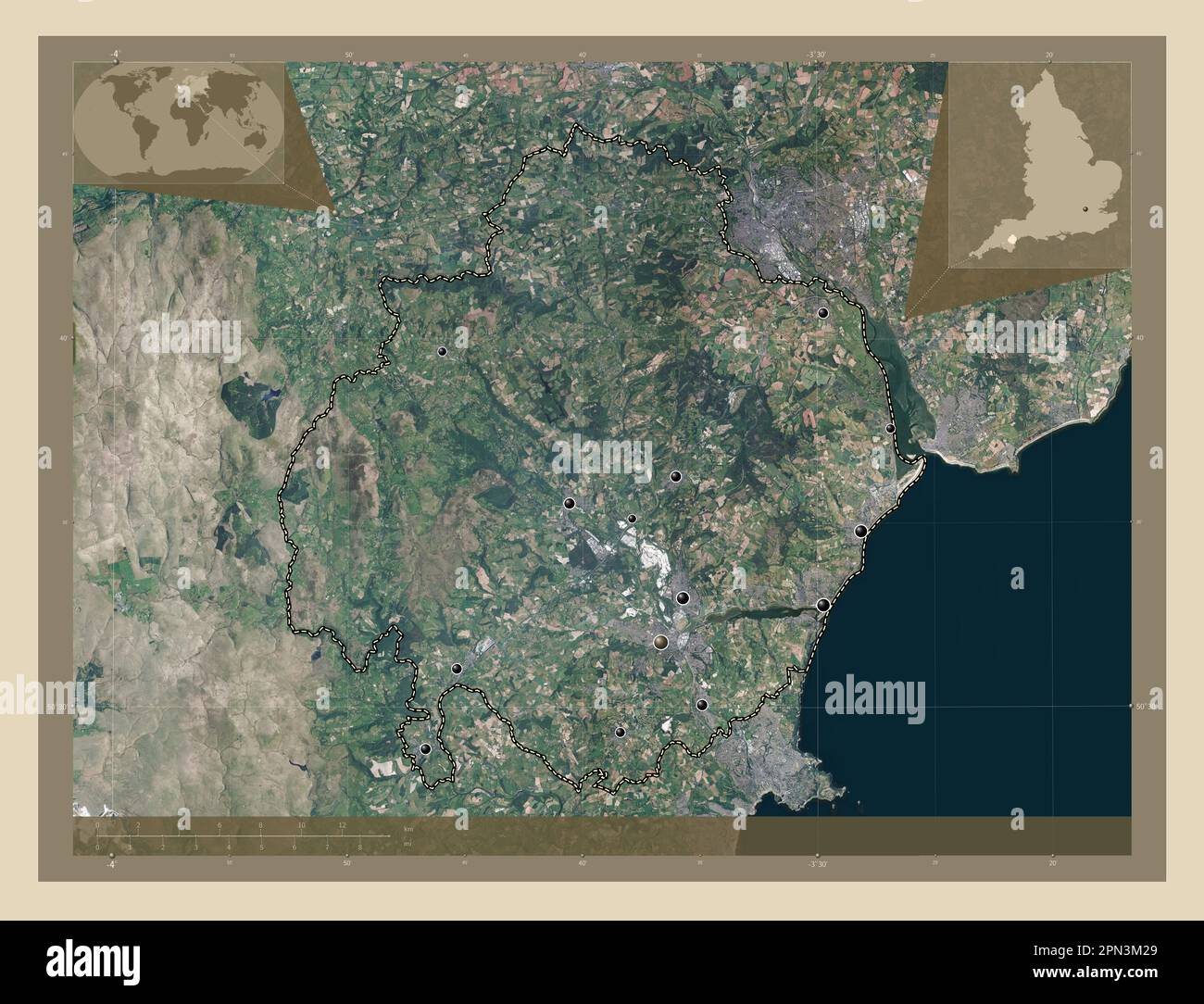 Teignbridge, non metropolitan district of England - Great Britain. High ...