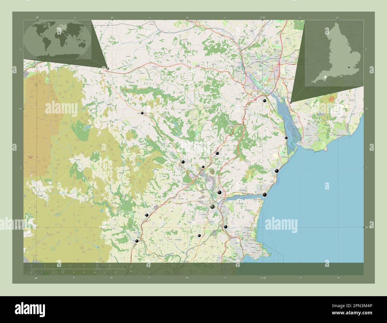 Teignbridge, non metropolitan district of England - Great Britain. Open ...