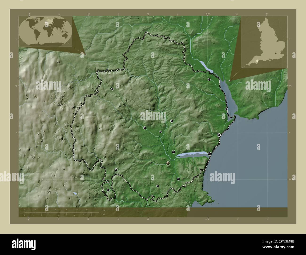 Dawlish map hi-res stock photography and images - Alamy