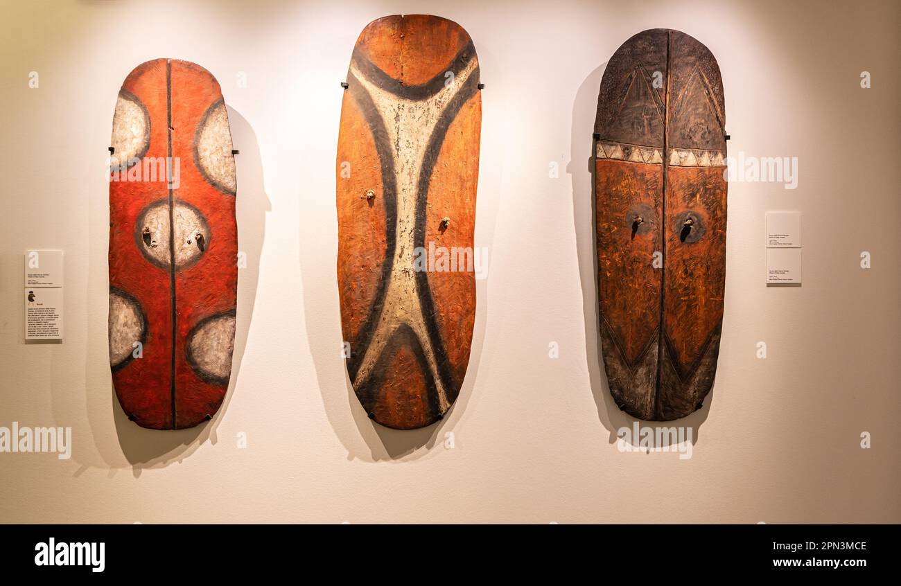 Shields of New Guinea - Magnani Palace, Reggio Emilia region, italy ...