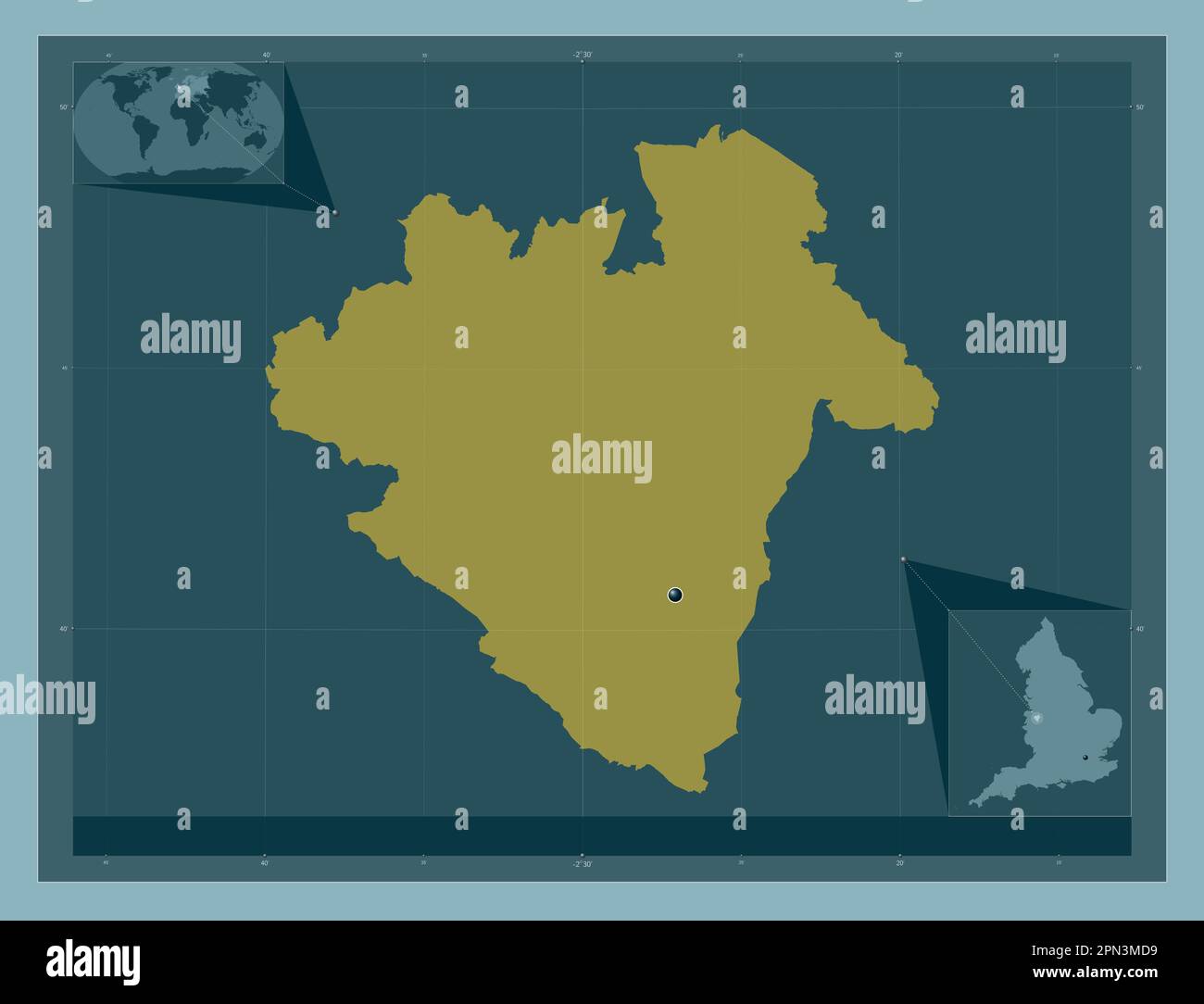Map of telford hi-res stock photography and images - Alamy