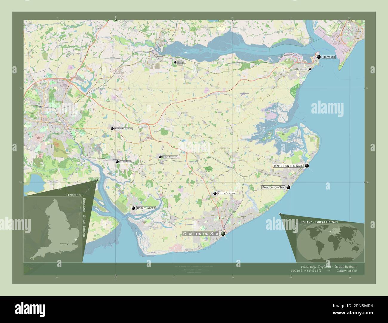 Tendring, non metropolitan district of England - Great Britain. Open ...