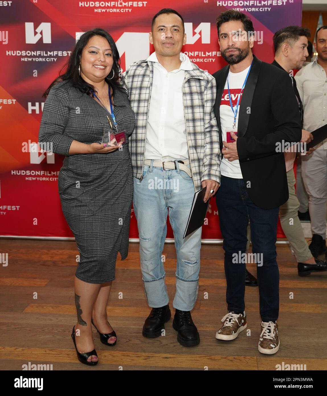 April 16, 2023, New York, New York: (NEW) Hudson International Film ...