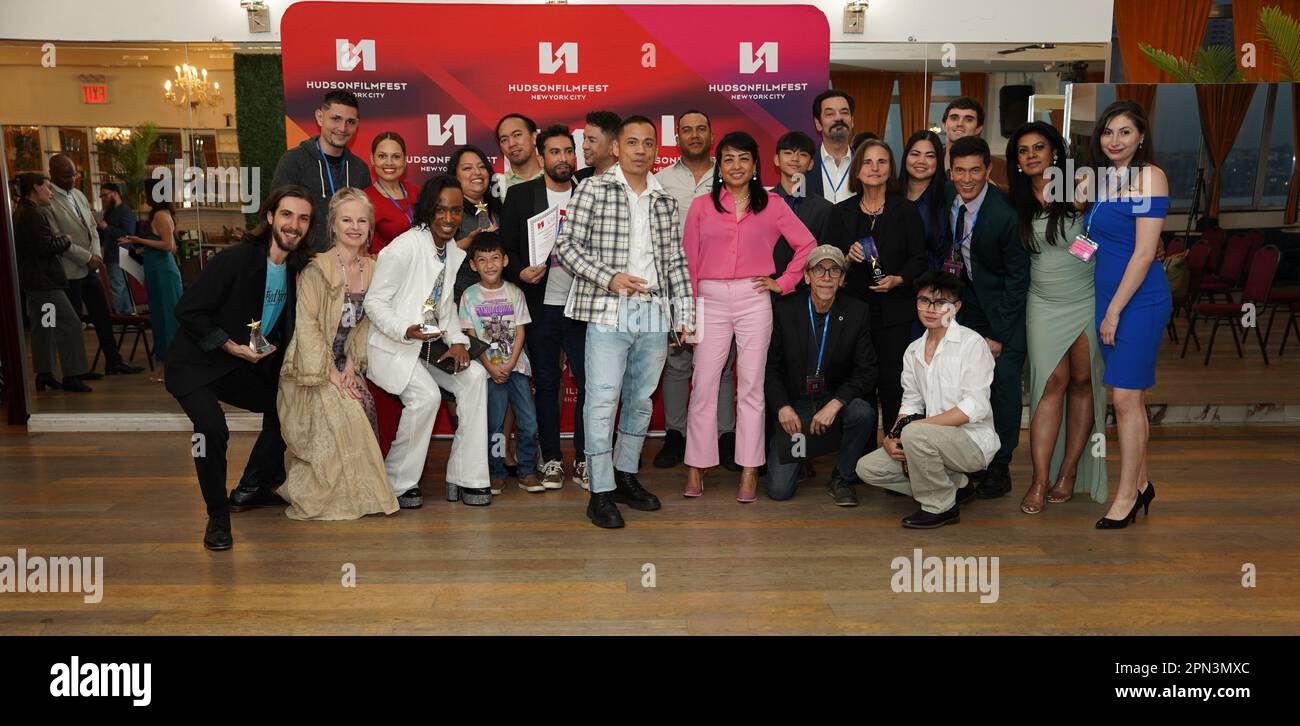 April 16, 2023, New York, New York: (NEW) Hudson International Film ...