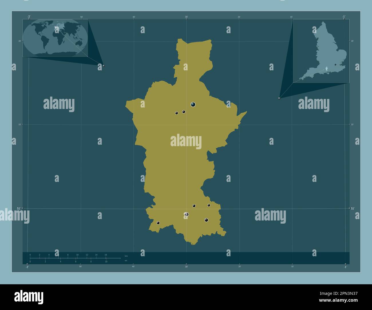 Test Valley, non metropolitan district of England - Great Britain ...