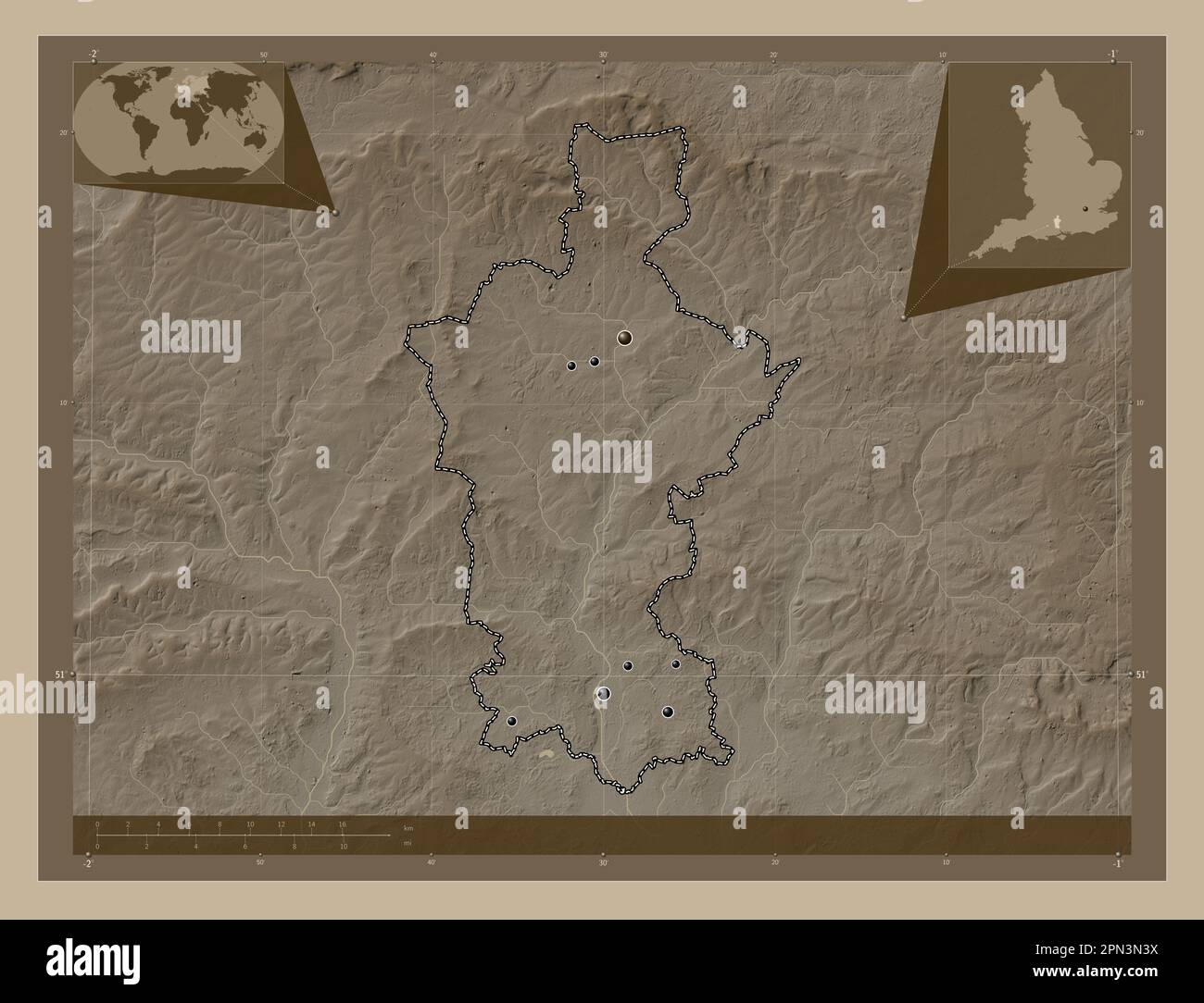 Test Valley, non metropolitan district of England - Great Britain ...