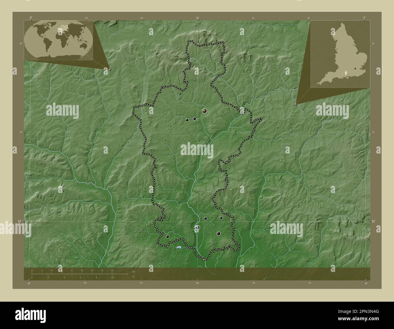 Test Valley, non metropolitan district of England - Great Britain ...