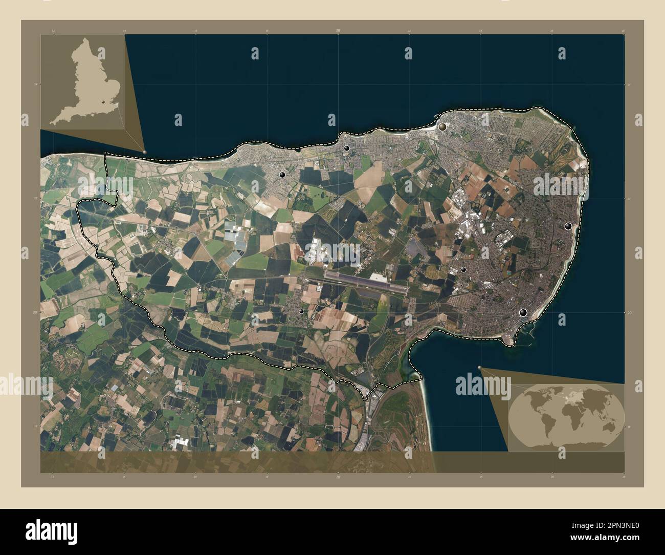 Thanet, non metropolitan district of England - Great Britain. High ...