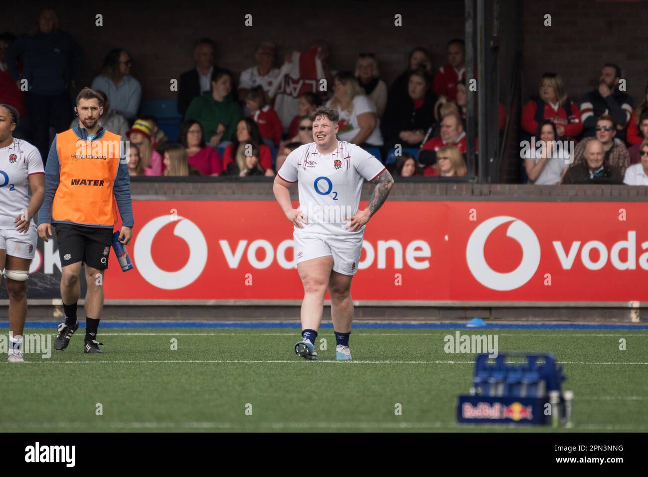 Cardiff, Wales. 15th April 2023. Hannah Botterman after scoring try ...