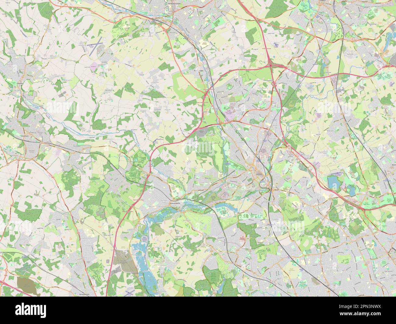 Three Rivers, non metropolitan district of England - Great Britain ...