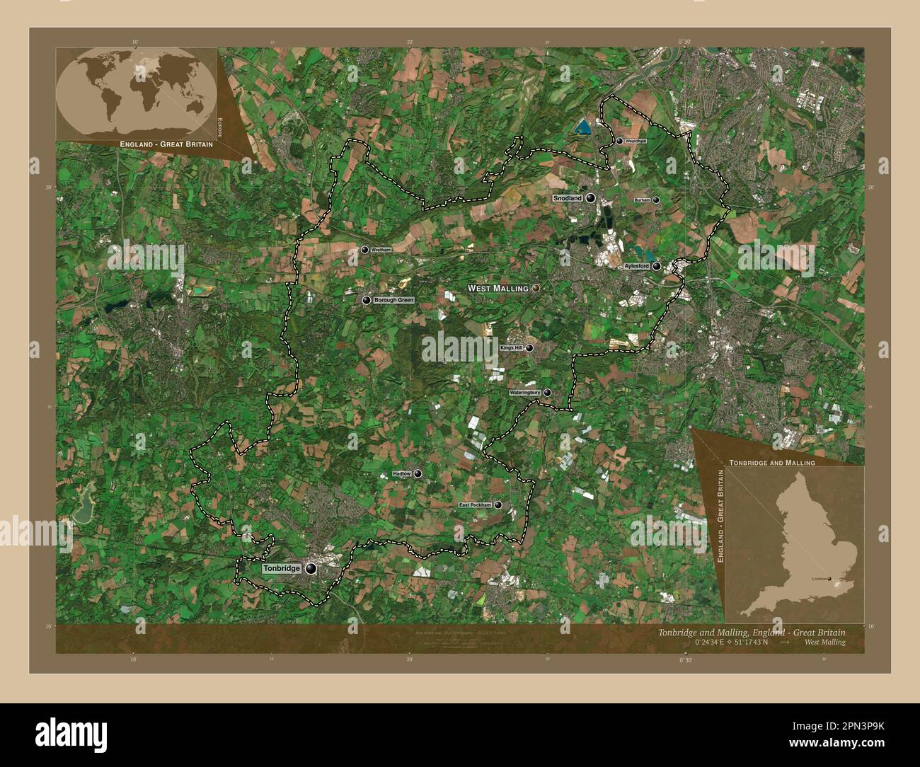 Tonbridge and Malling, non metropolitan district of England - Great ...